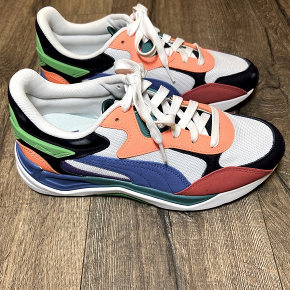 Shoes | New Puma Mens Trc Mesh Color Block Lowtop Sneakers Size 9 ...